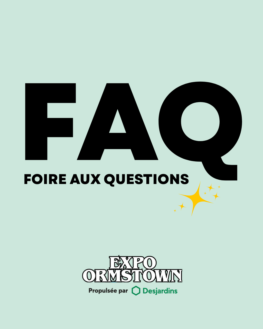 FAQ - Expo Ormstown